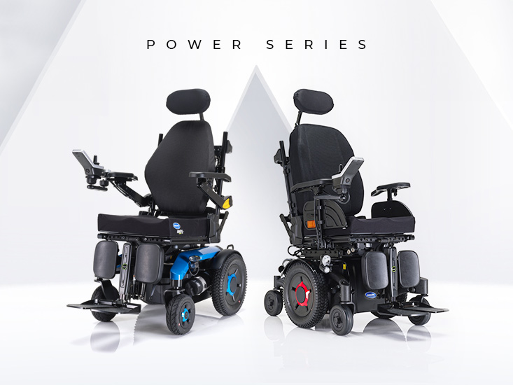 Meer mogelijkheden Invacare Power Series - Invacare Netherlands