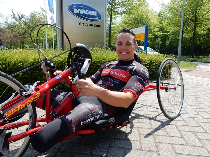 Win een Top End handbike van wereldbekerwinnaar Tim de Vries - Invacare Netherlands