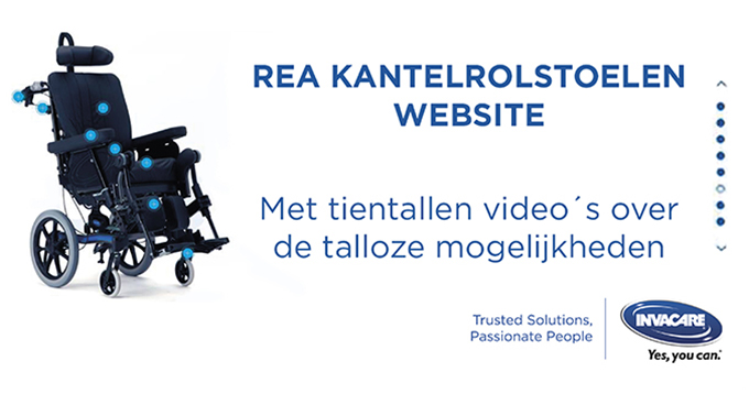Invacare Rea-kantelrolstoel-website: 50+ video’s - Invacare Netherlands